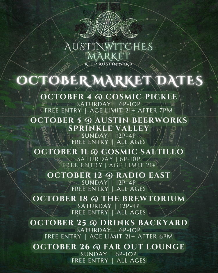 Austin Witches Market – Yarrow & Sage