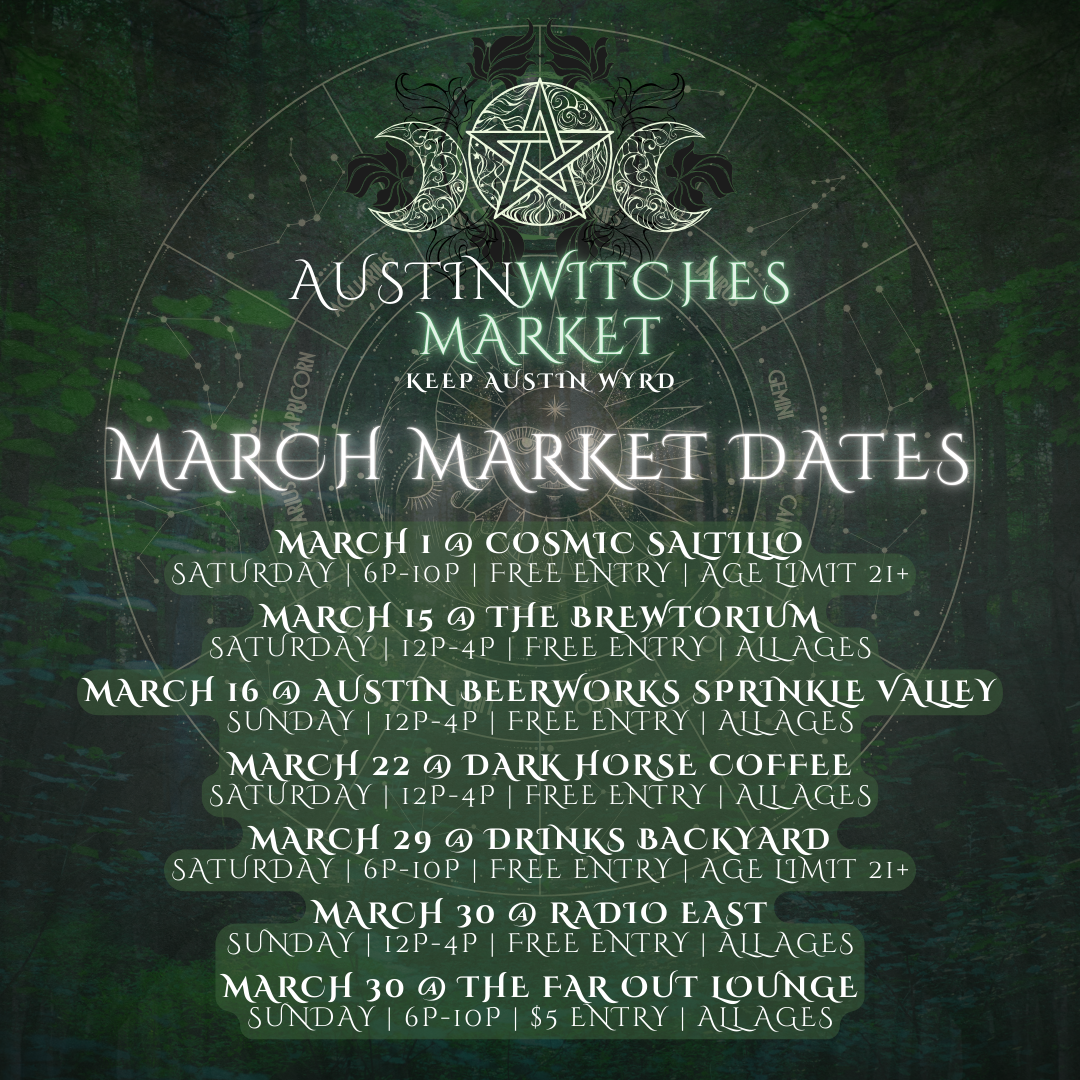 Austin Witches Market – Yarrow & Sage